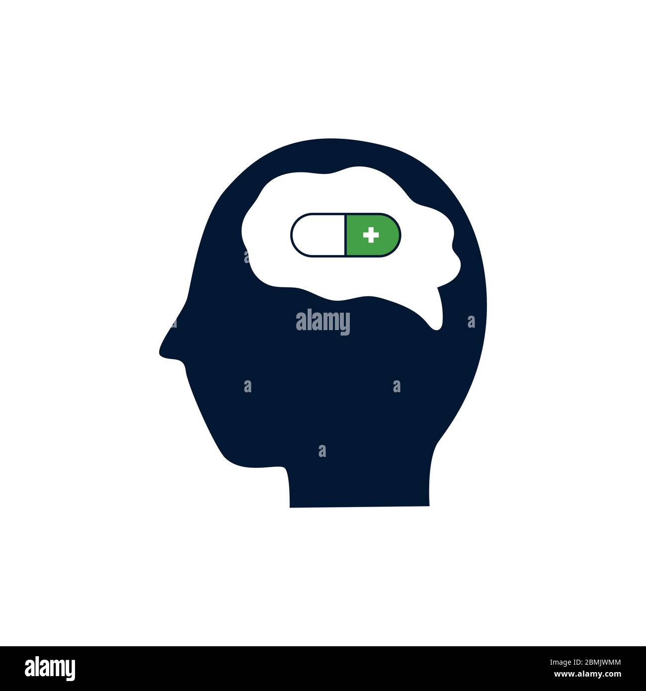Mental health vector graphic design illustration Stock Vector Image ...
