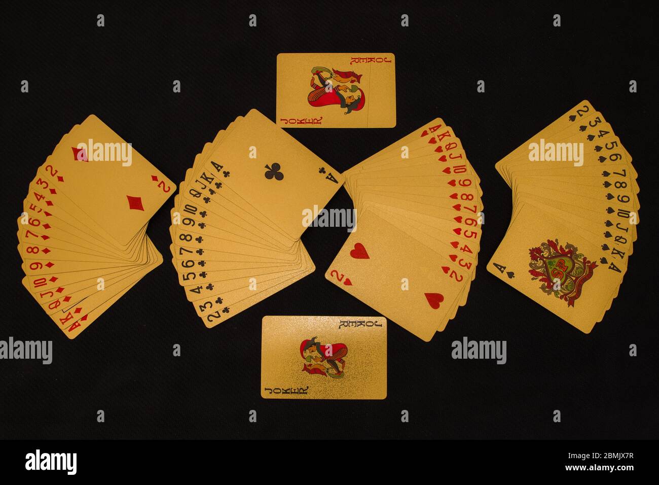 Deck playing cards in order hi-res stock photography and images - Alamy
