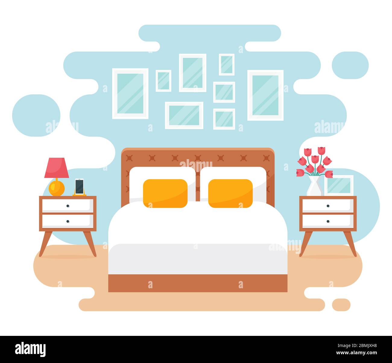 Room house no people Stock Vector Images - Alamy
