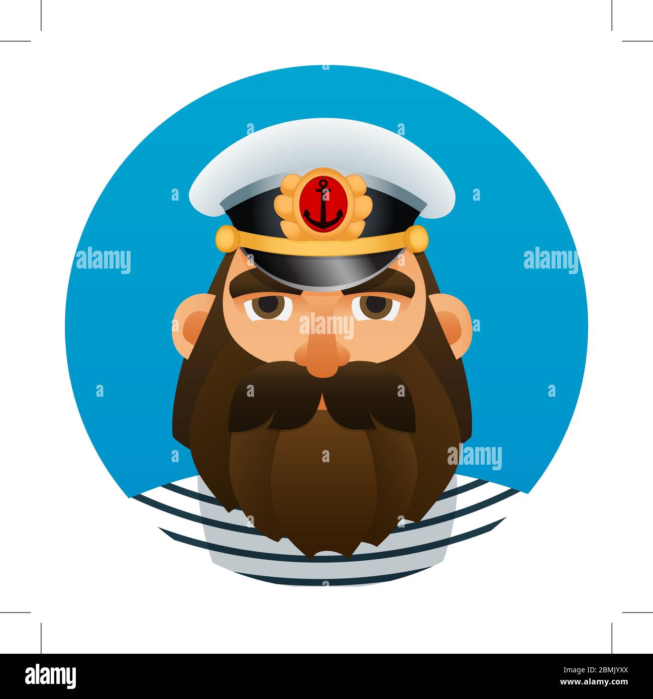 Ship officers Stock Vector Images - Alamy