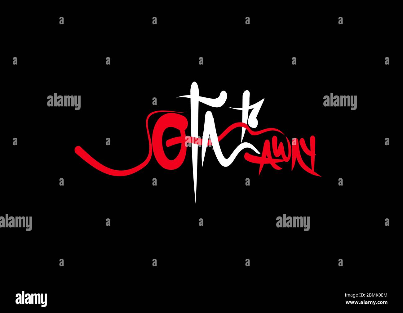 So Far Away lettering text. Modern calligraphy style vector ...