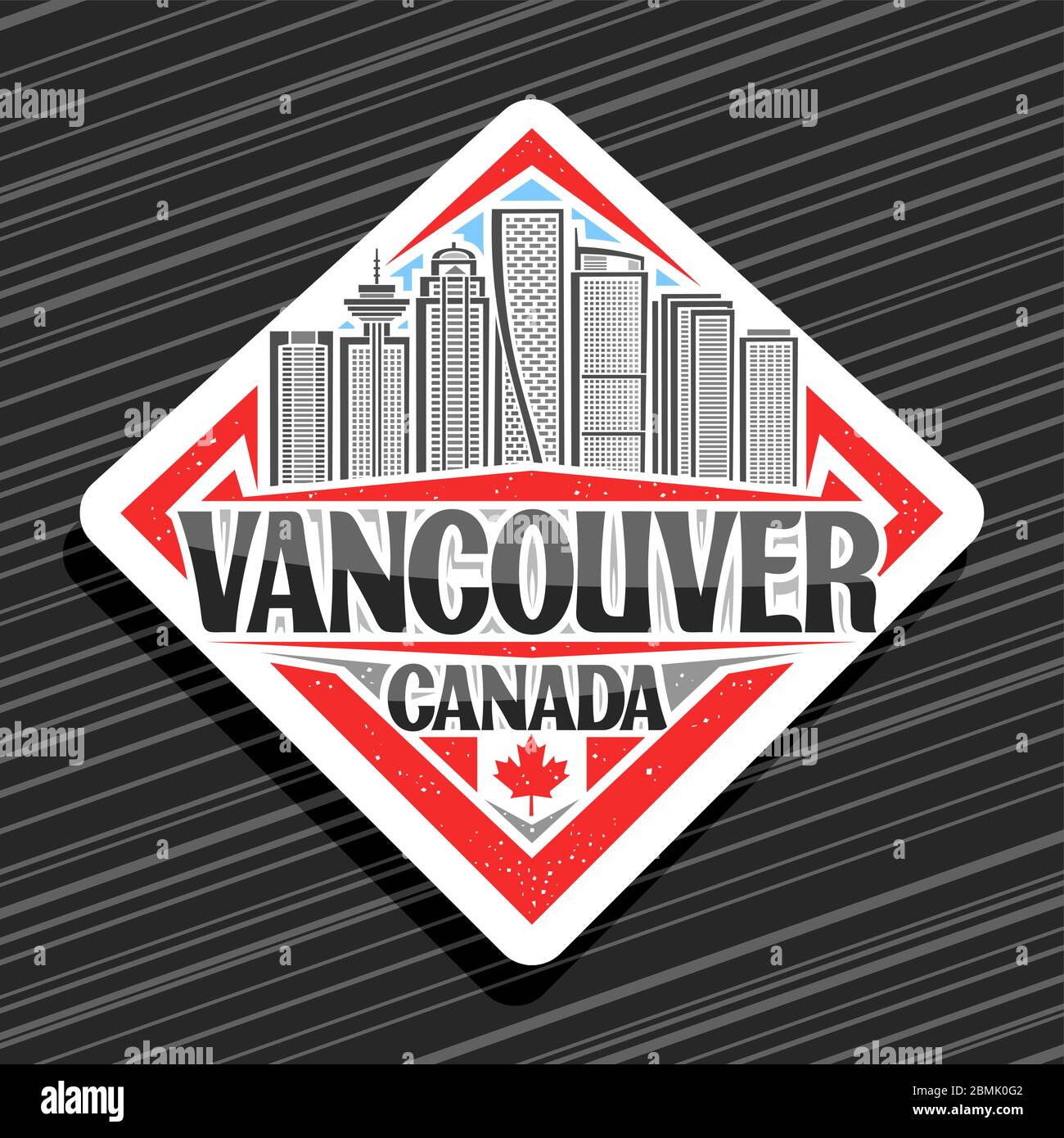 Vancouver office buildings Stock Vector Images - Alamy
