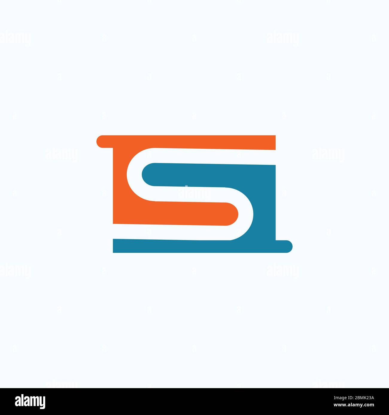 Led letter logo design Cut Out Stock Images & Pictures - Alamy