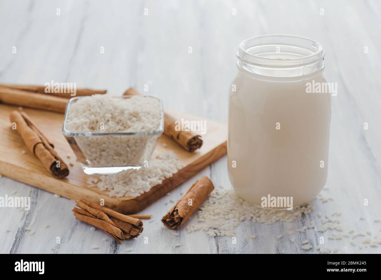 Horchata is a drink, made with rice and cinnamon from Mexico, mexican ...