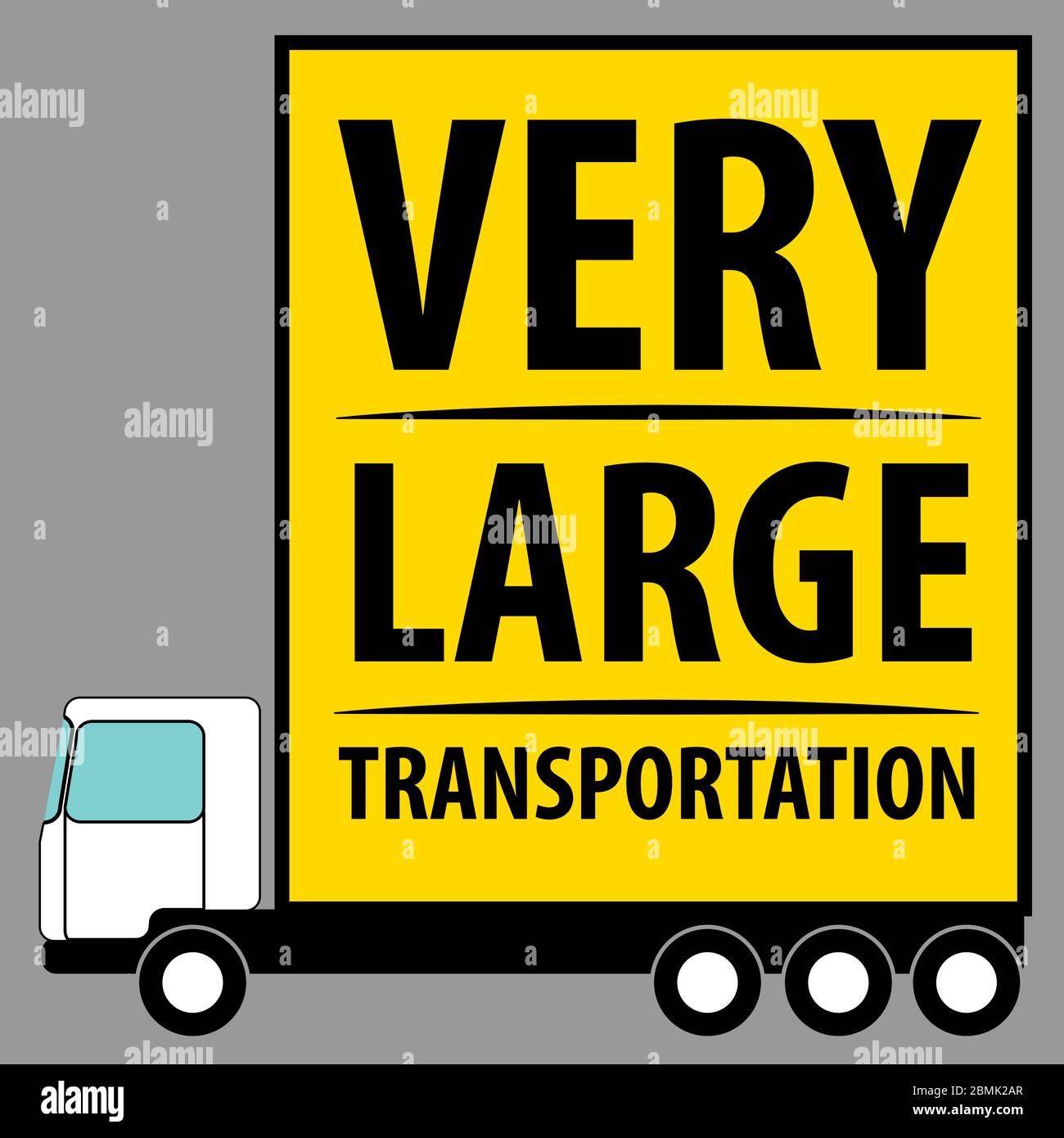 Commercial Vehicle background. Very large van for transportation Stock ...