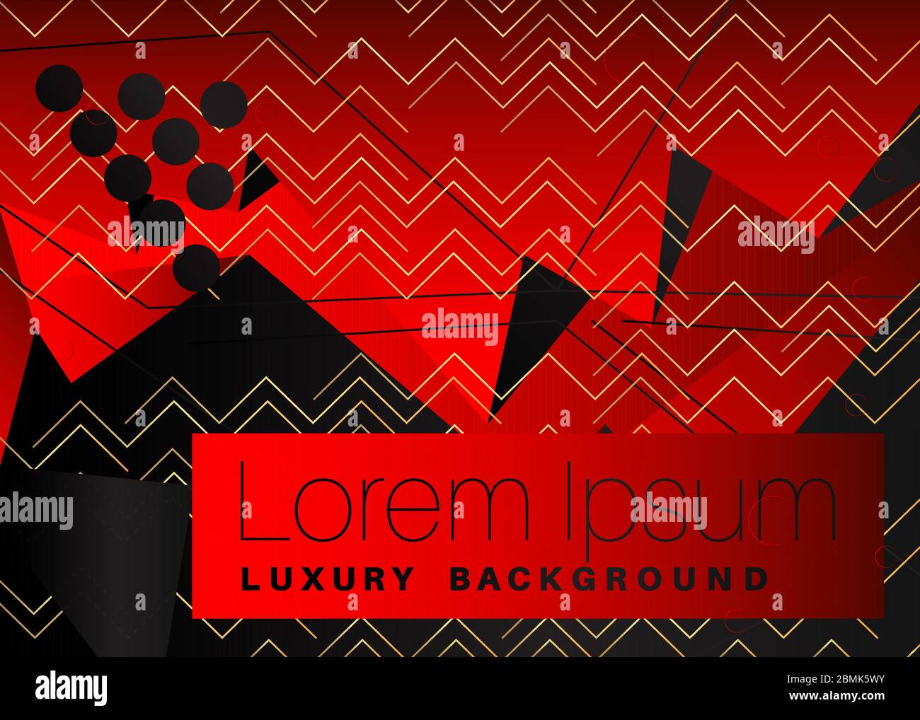 Minimalist black and red premium exclusive background. Vector luxury ...
