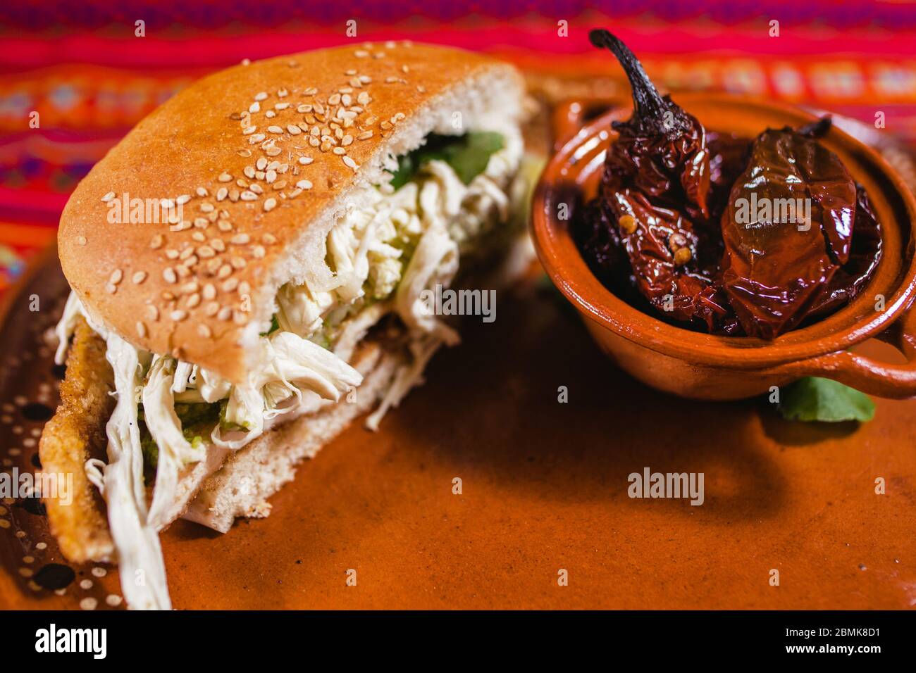 Cemita puebla hi-res stock photography and images - Alamy