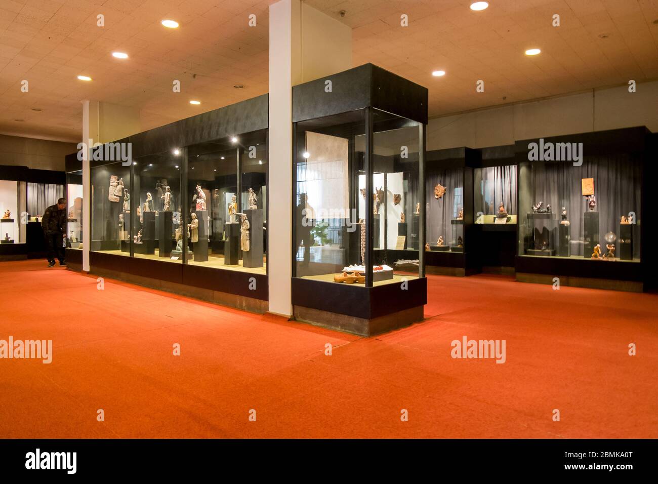 A look at one of the display areas. At the Devil's Museum in Kaunas ...