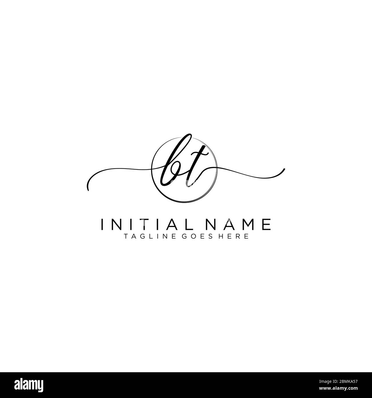 Bt initials hi-res stock photography and images - Alamy