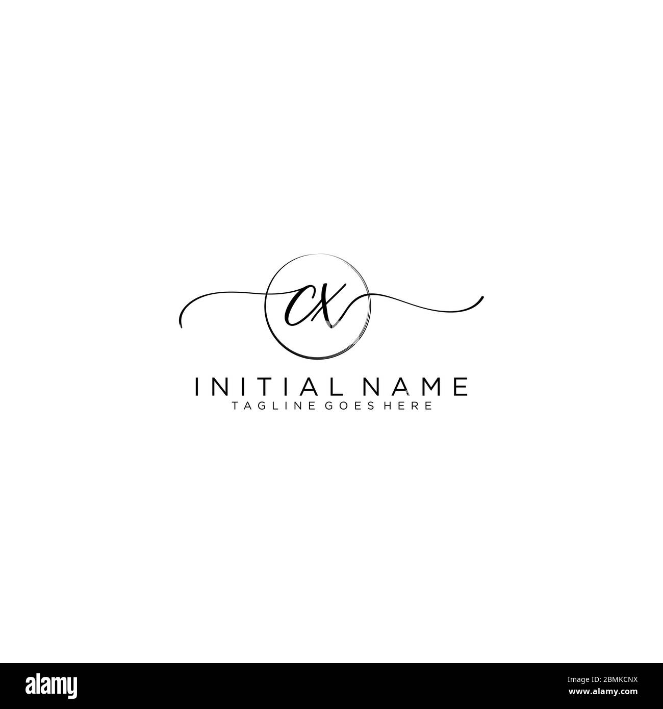 Cx initials logo Cut Out Stock Images & Pictures - Alamy