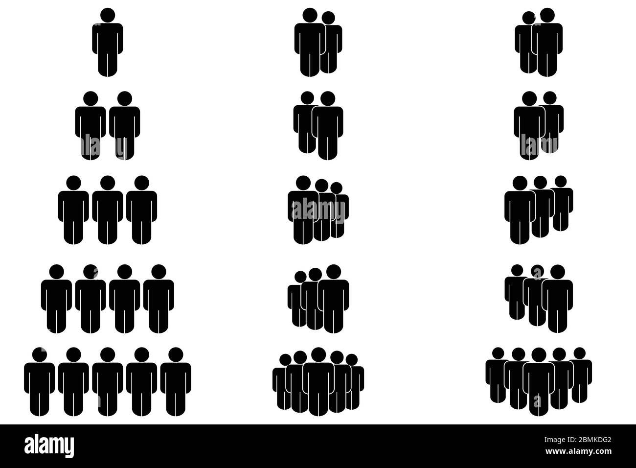 Group of people vector vectors hi-res stock photography and images - Alamy