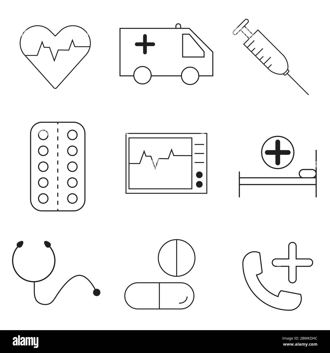 Tablet strip Stock Vector Images - Alamy