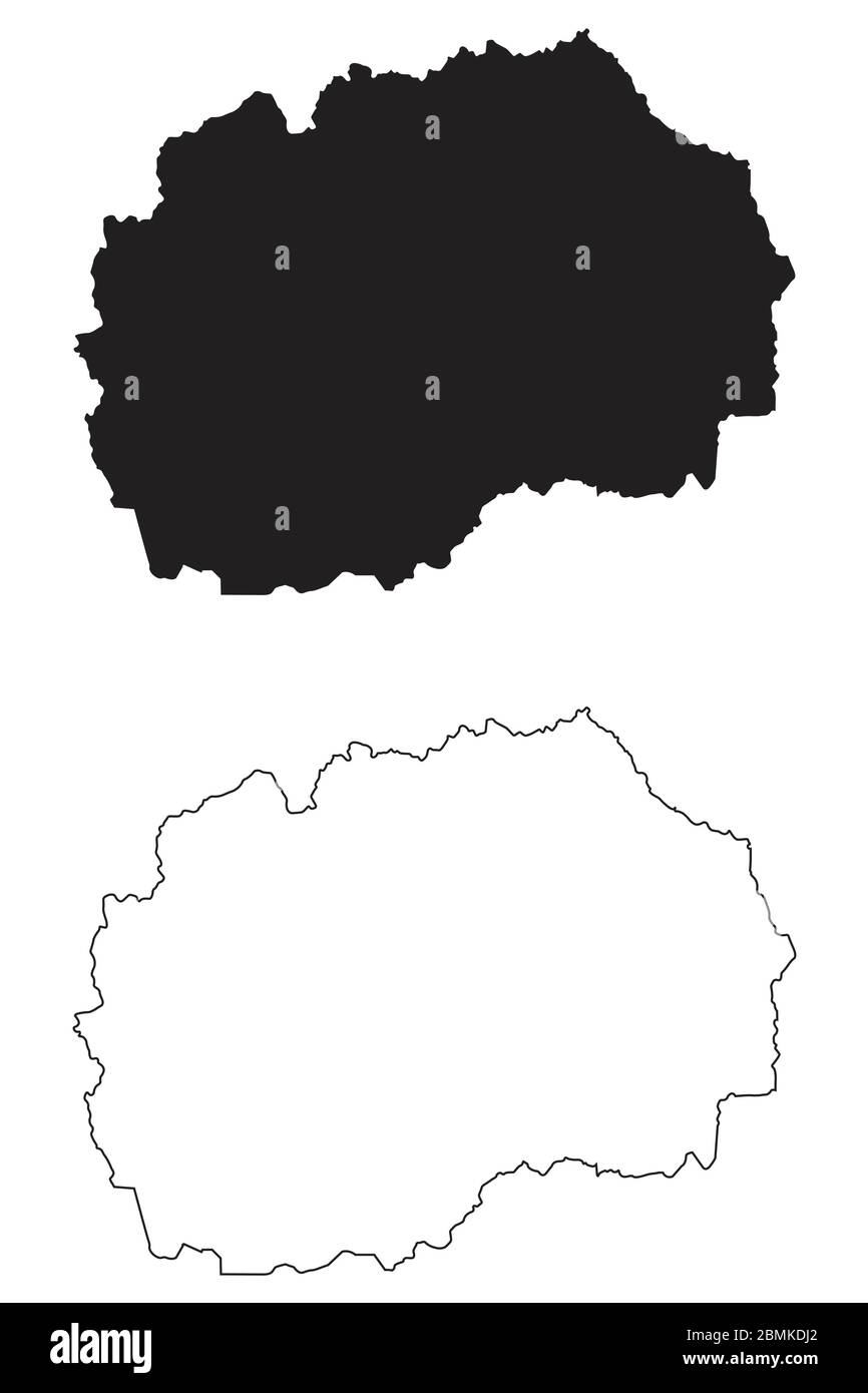 Macedonia Map High Resolution Stock Photography and Images - Alamy