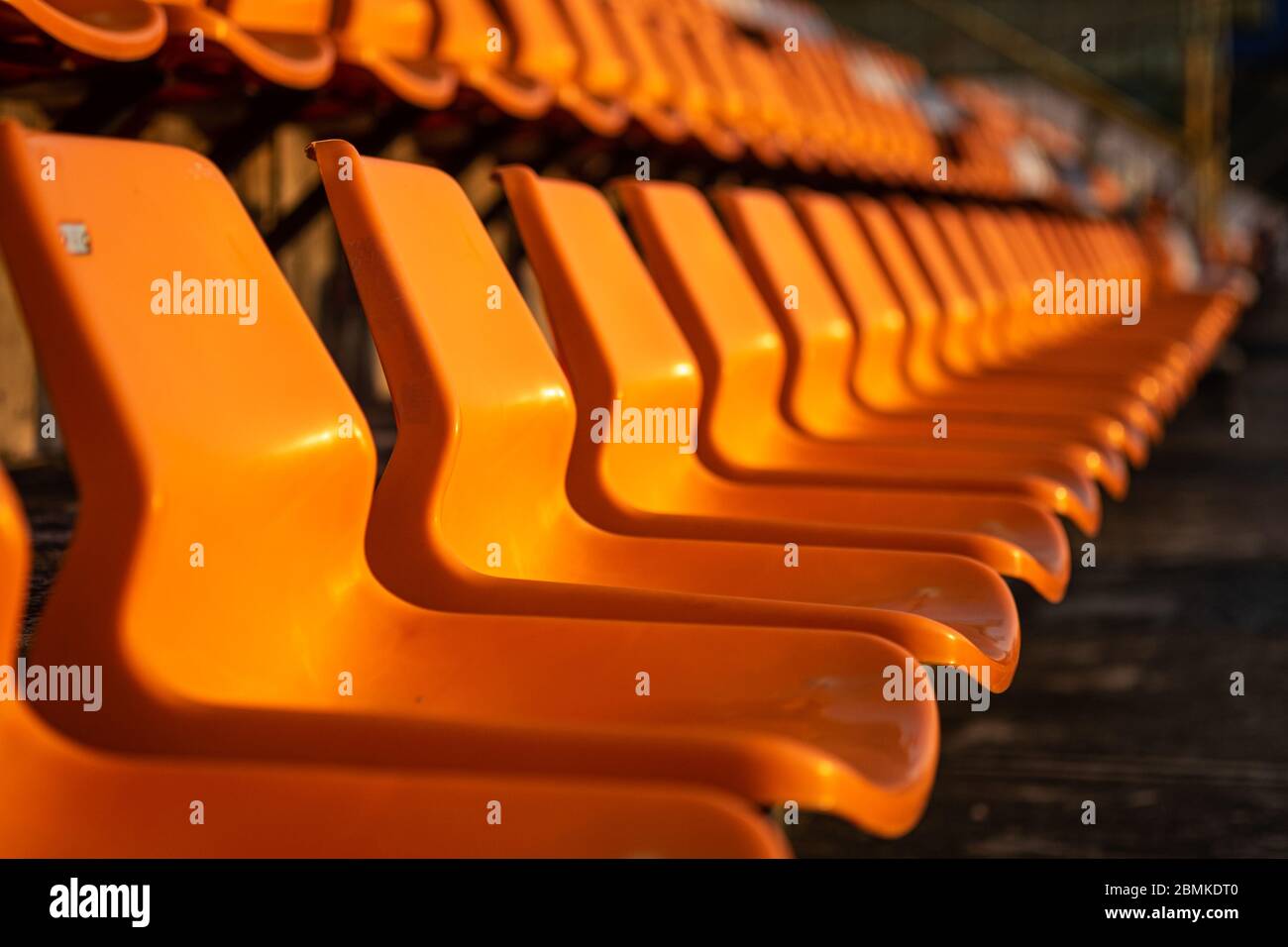 Modern stadium seats hi-res stock photography and images - Alamy