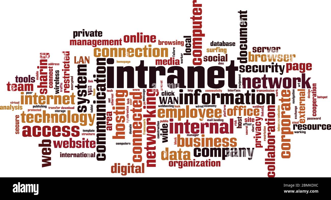 Intranet vector vectors hi-res stock photography and images - Alamy