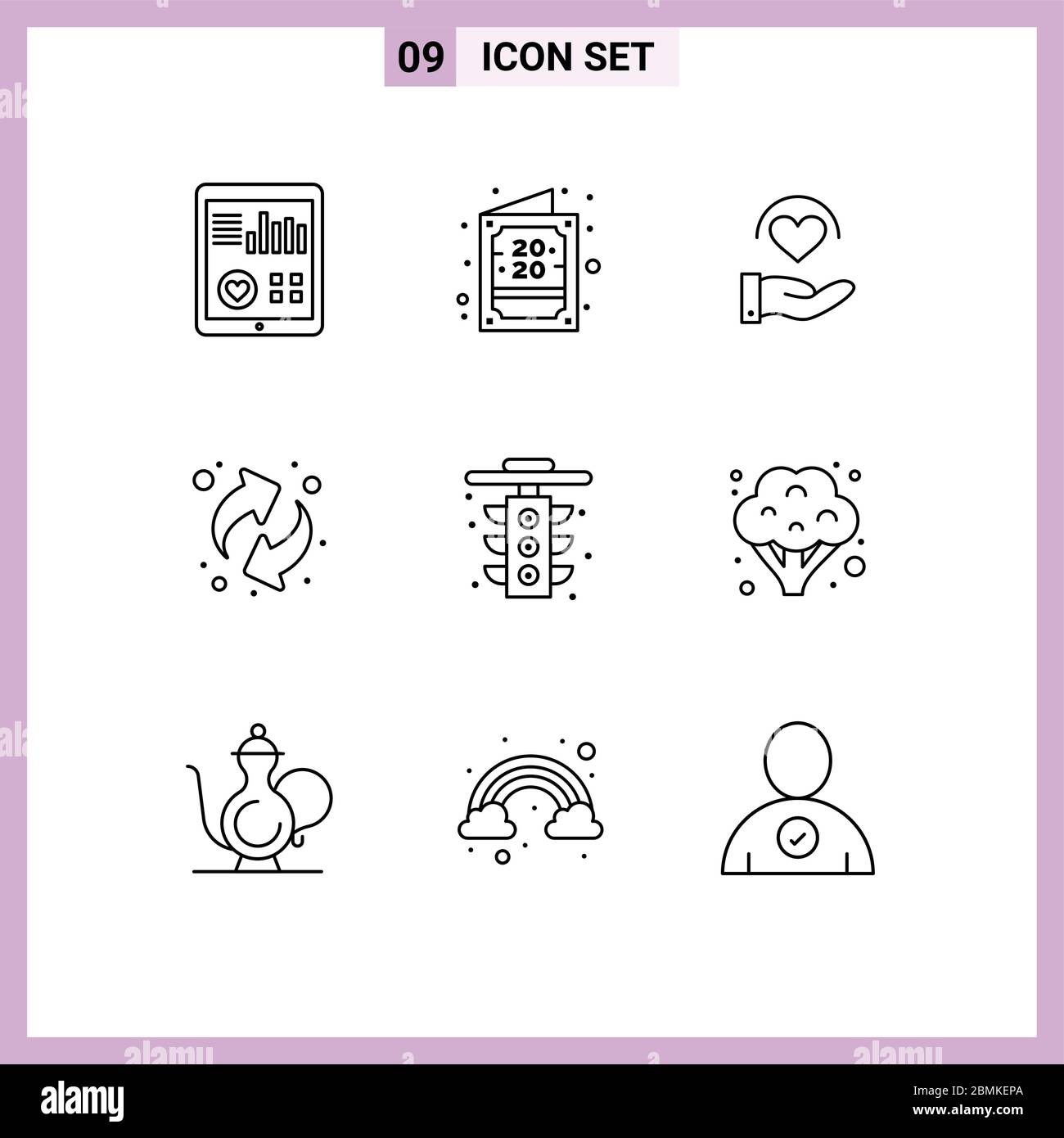 Recycling pictograms hi-res stock photography and images - Alamy