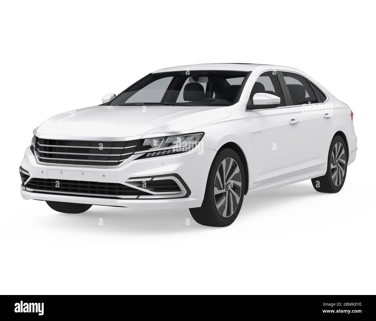 Sedan Car Isolated Stock Photo - Alamy