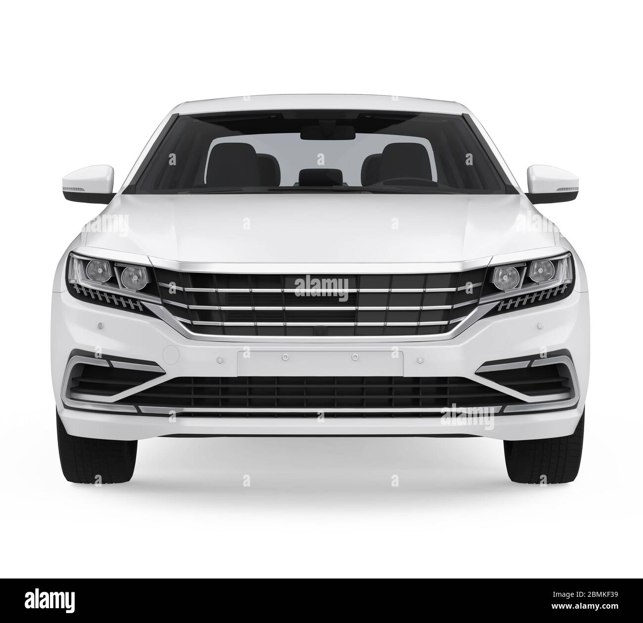 Sedan Car Isolated Stock Photo - Alamy