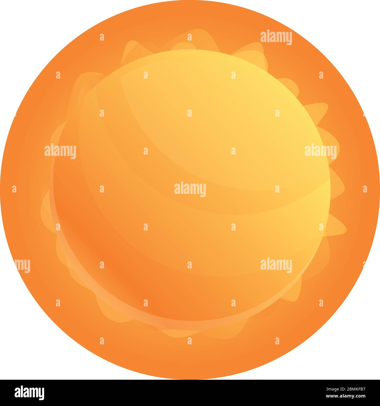Space sun icon. Cartoon of space sun vector icon for web design ...