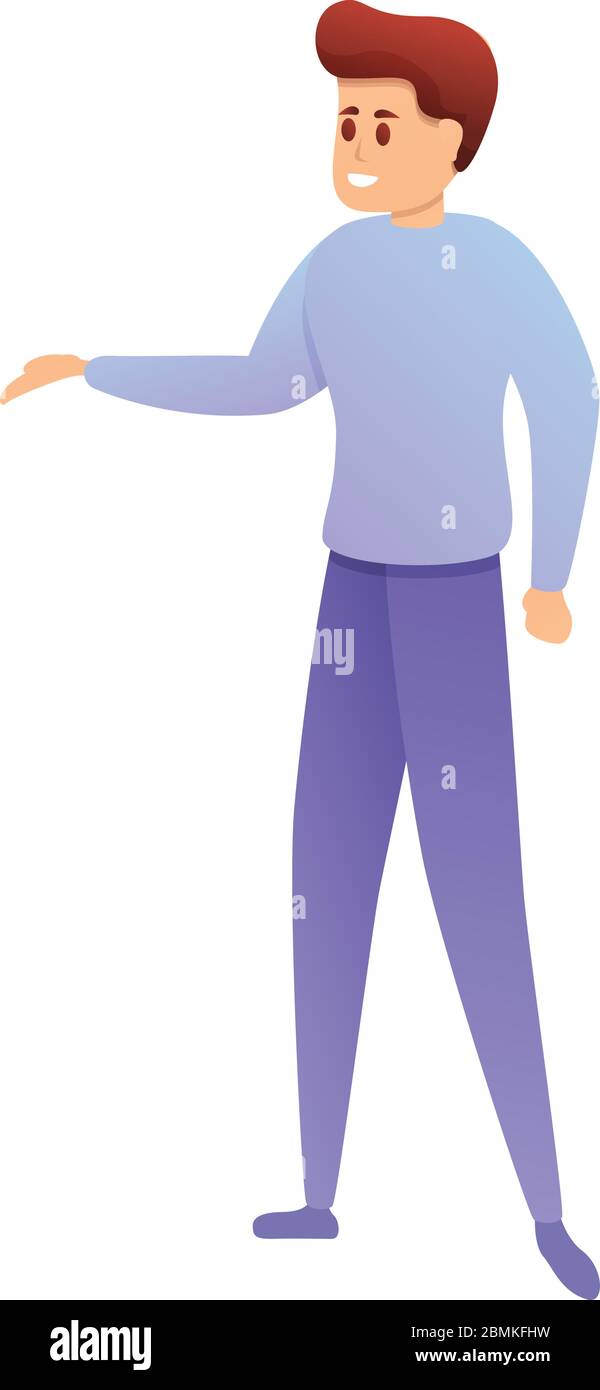 Celestial science man icon. Cartoon of celestial science man vector ...