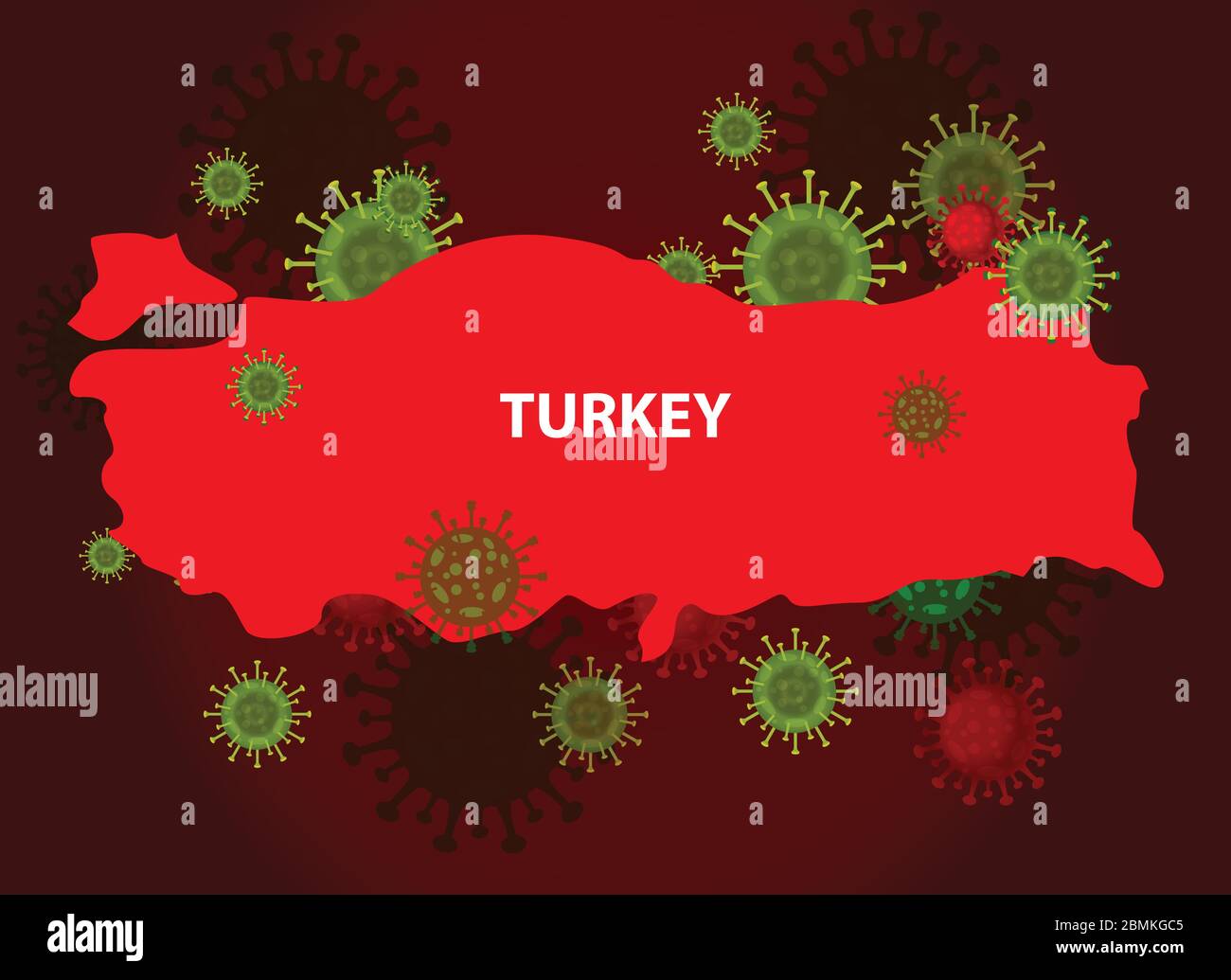 Infected countries Stock Vector Images - Alamy