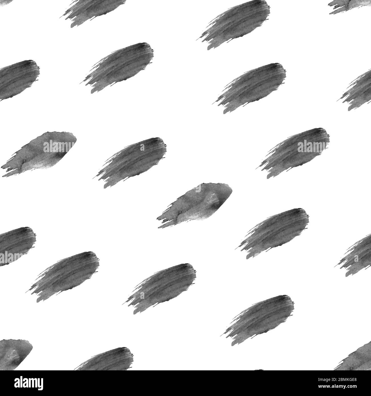 Hand-drawn watercolor brushstrokes with brushstroke. Vector ...