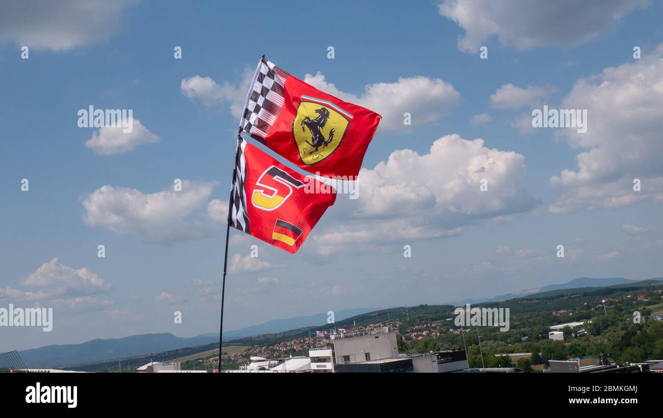 Flags in formula 1 hi-res stock photography and images - Alamy