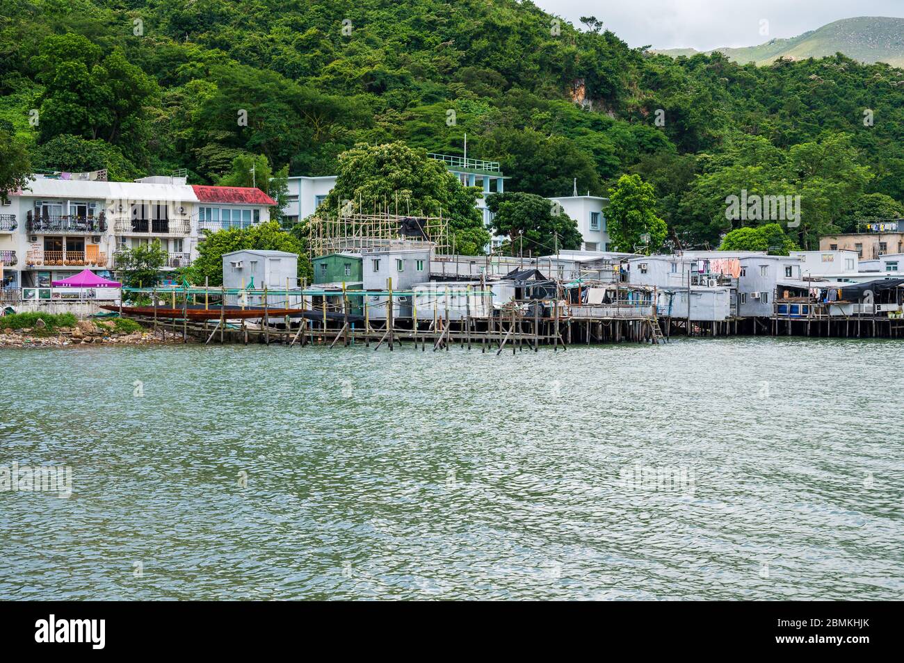 Tai O fishing village on Lantau Island, Hong Kong is a popular tourist ...