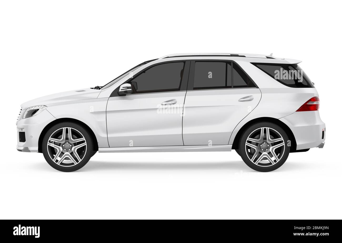 SUV Car Isolated Stock Photo - Alamy