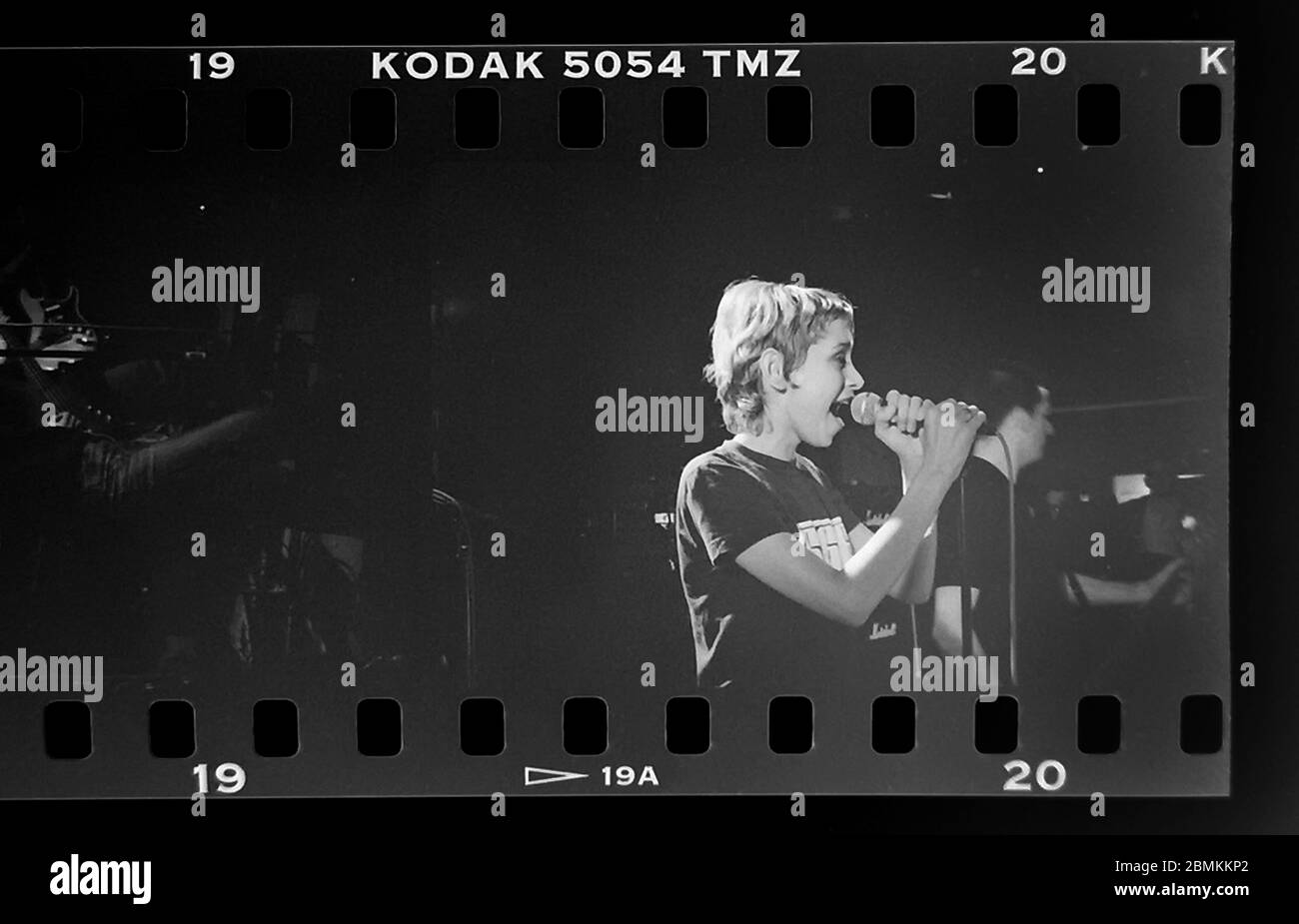 Sonya Madan lead singer with Echobelly performing live at the Zap Club ...