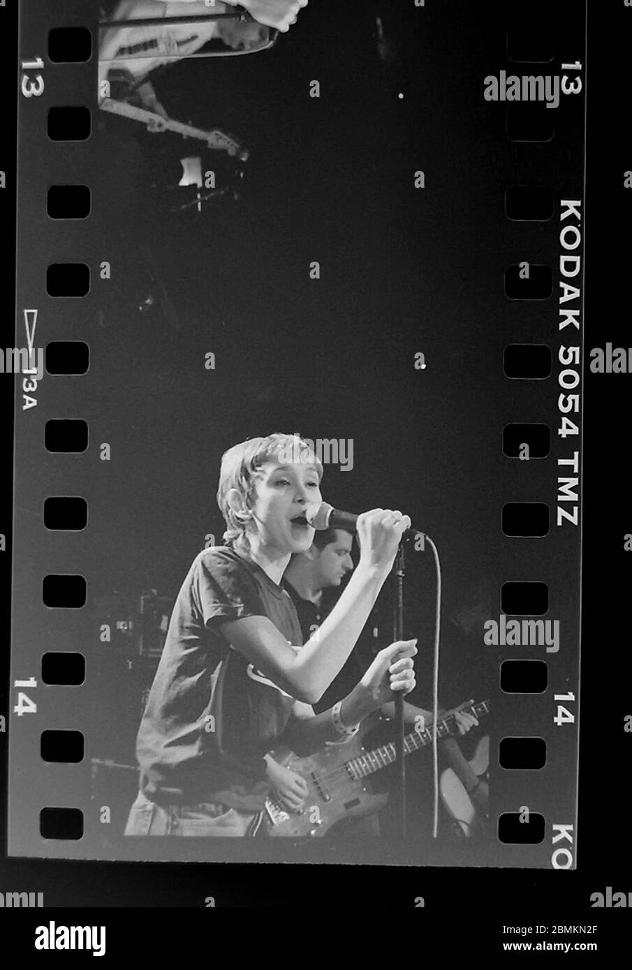 Sonya Madan lead singer with Echobelly performing live at the Zap Club ...