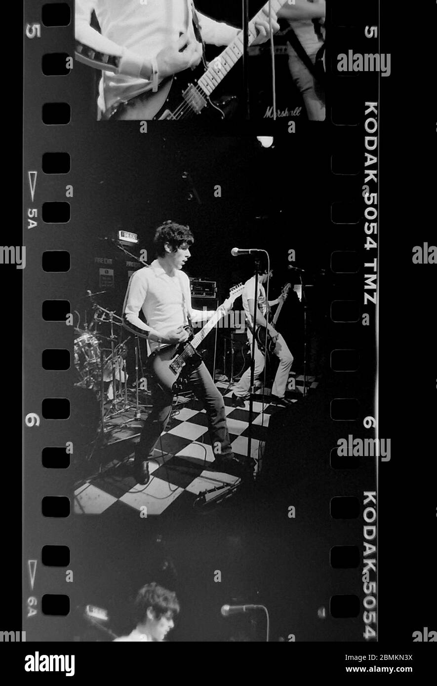 Frontman Alexander Boag with These Animal Men performing live at the ...
