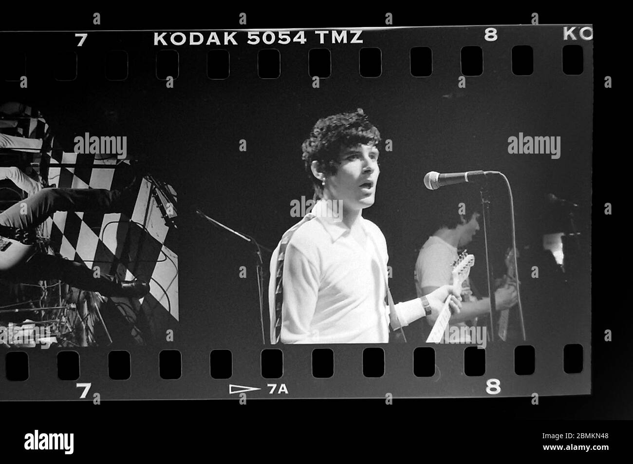 Frontman Alexander Boag with These Animal Men performing live at the ...