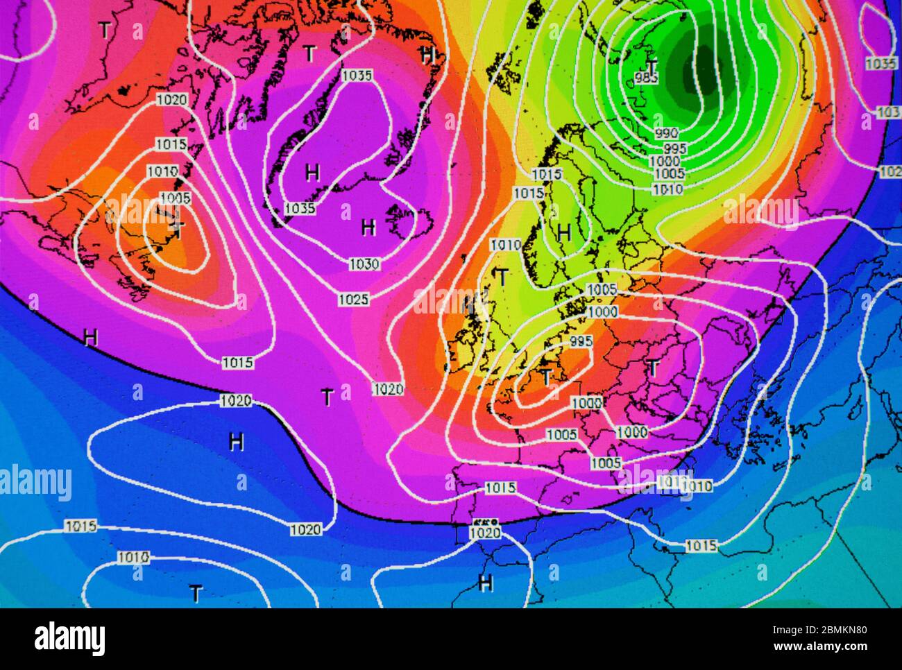 Synoptic Chart High Resolution Stock Photography and Images - Alamy
