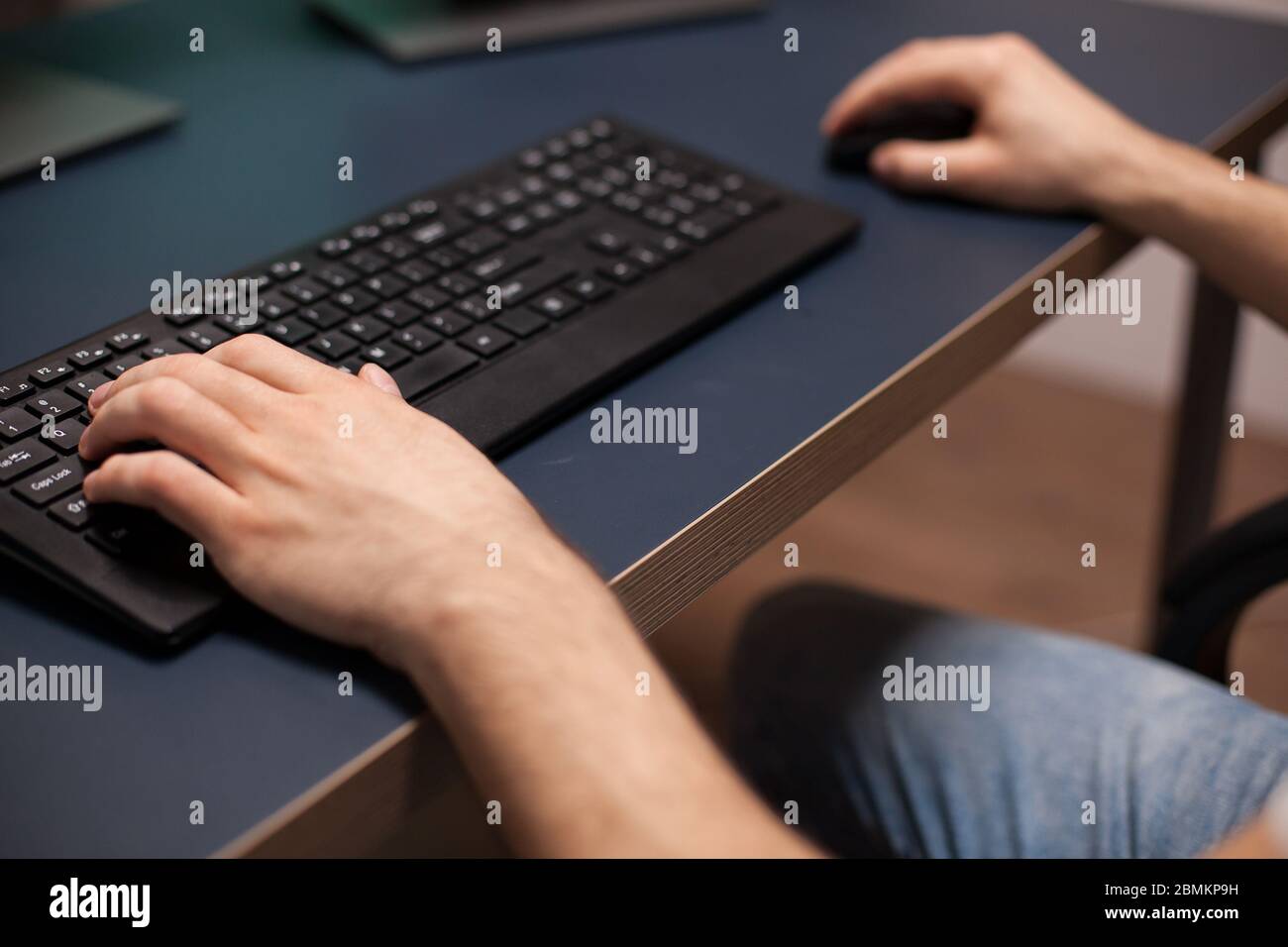 Male hands young gamer playing hi-res stock photography and images - Alamy