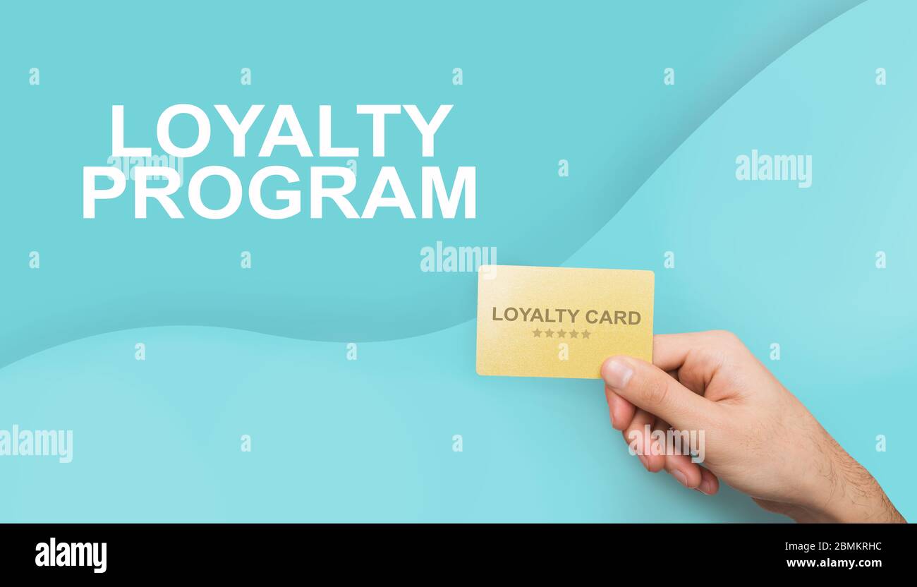 Loyal card design hi-res stock photography and images - Alamy