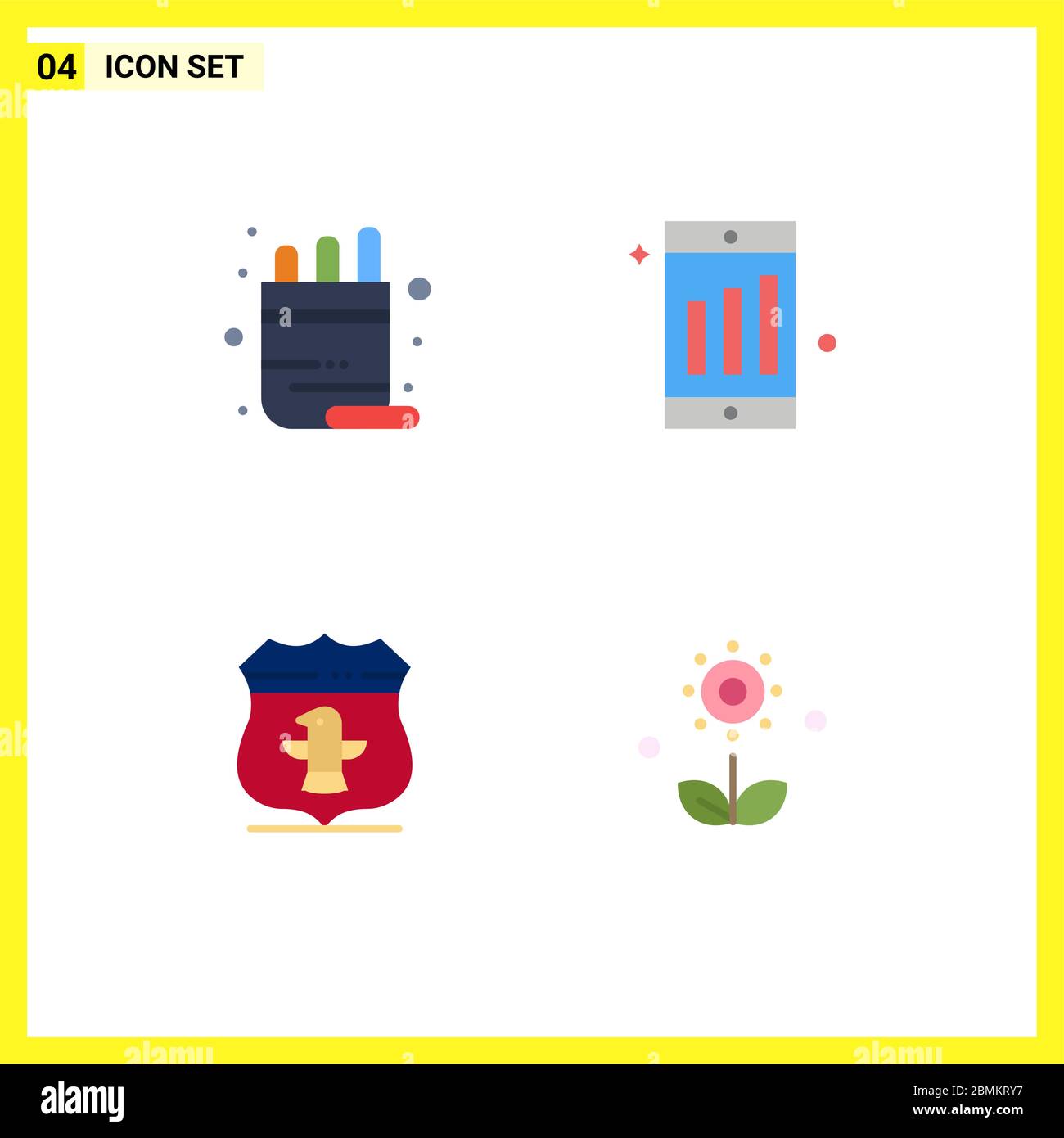 Pencil chart Stock Vector Images - Alamy