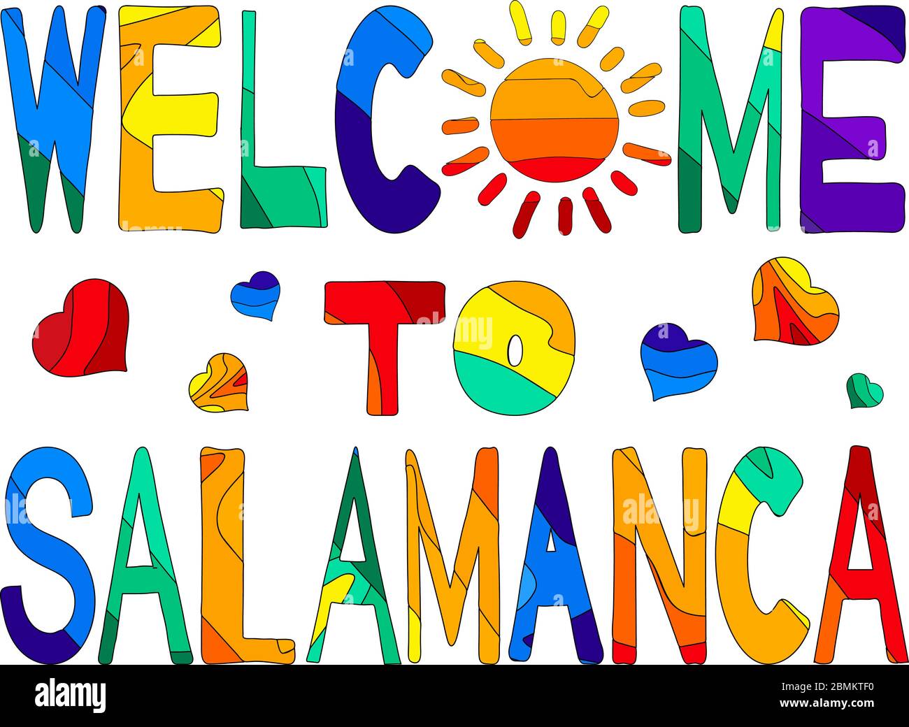 Salamanca Stock Vector Images - Alamy