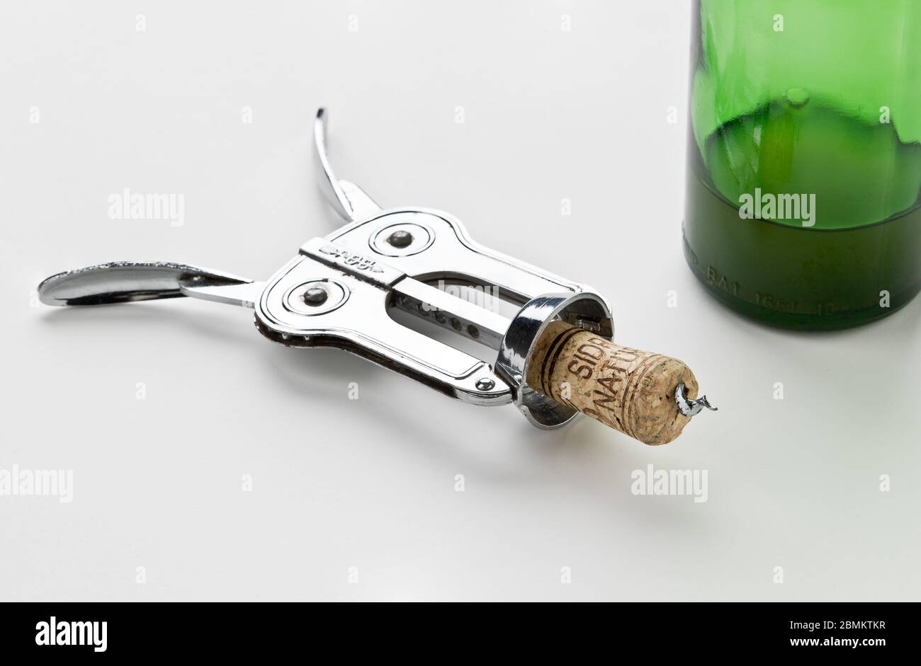 A corkscrew, also called a corkscrew, is a tool usually consisting of a ...