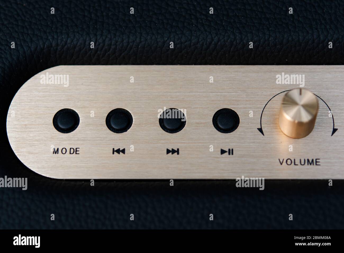 volume button on speaker bluetooth Stock Photo - Alamy