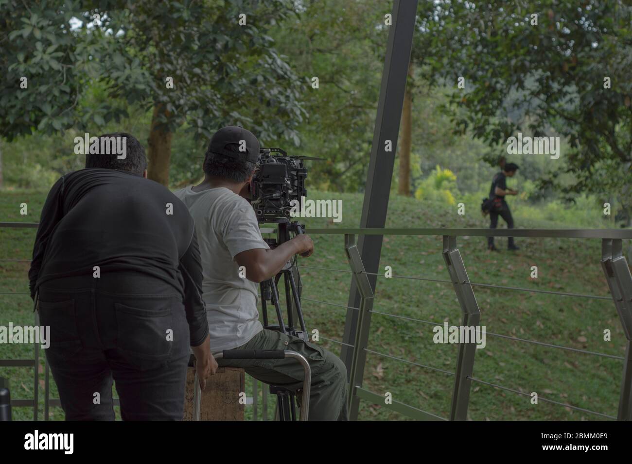 still photography in a movie production, lights camera action Stock ...
