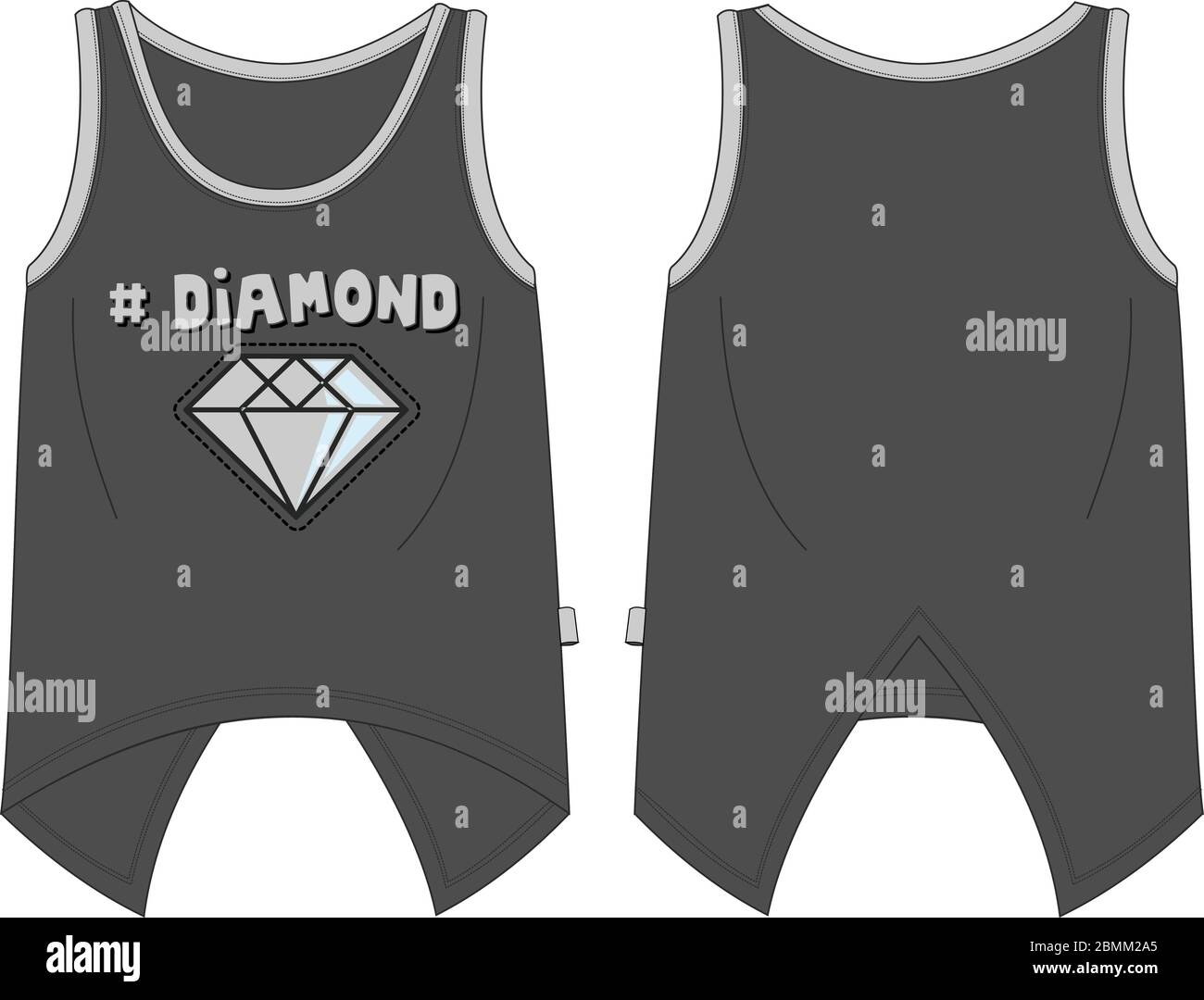 Grey pattern top Stock Vector Images - Alamy