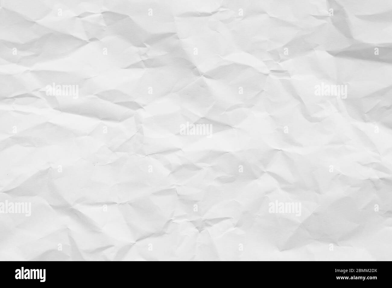 White crumpled paper texture background Stock Photo - Alamy
