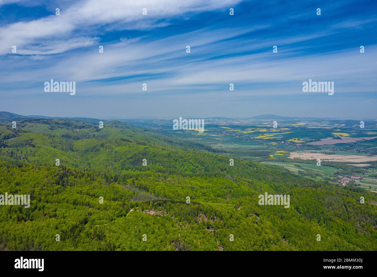 Peak wielka sowa sowie mountains owl mountains hi-res stock photography ...