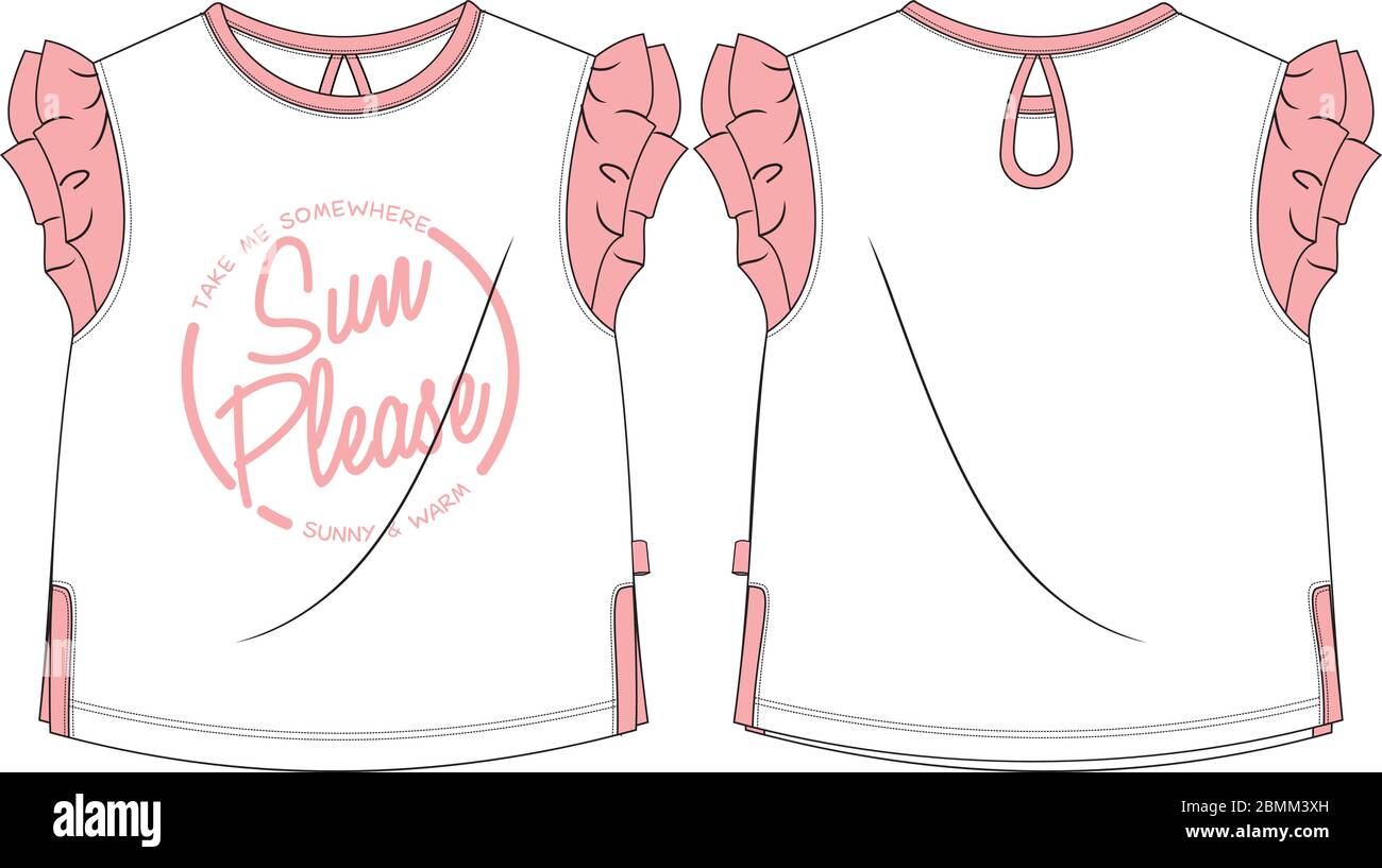 White jean top Stock Vector Images - Alamy