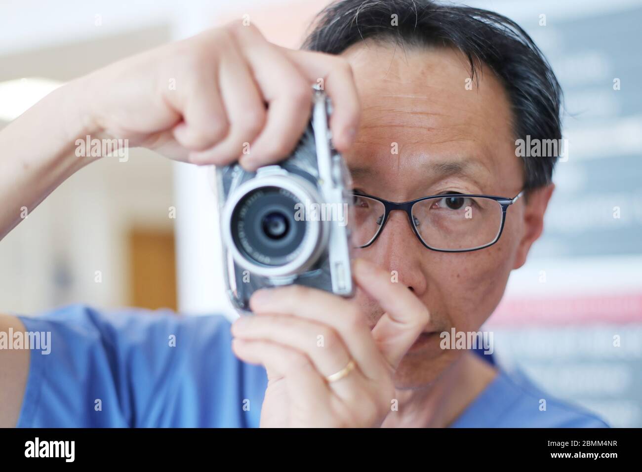 Dr Tuck Goh who has been documenting the Coronavirus pandemic at the ...