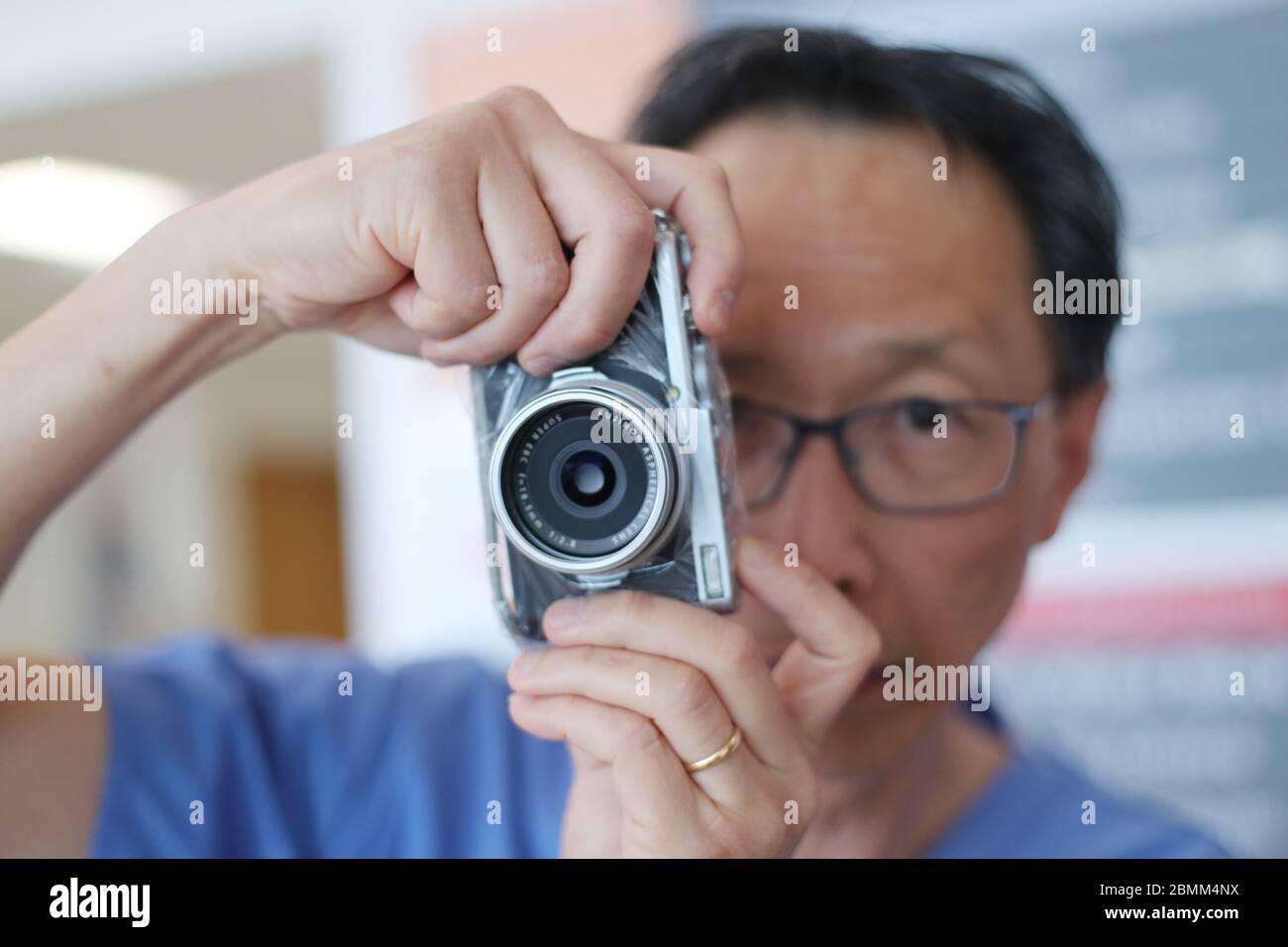 Dr Tuck Goh who has been documenting the Coronavirus pandemic at the ...