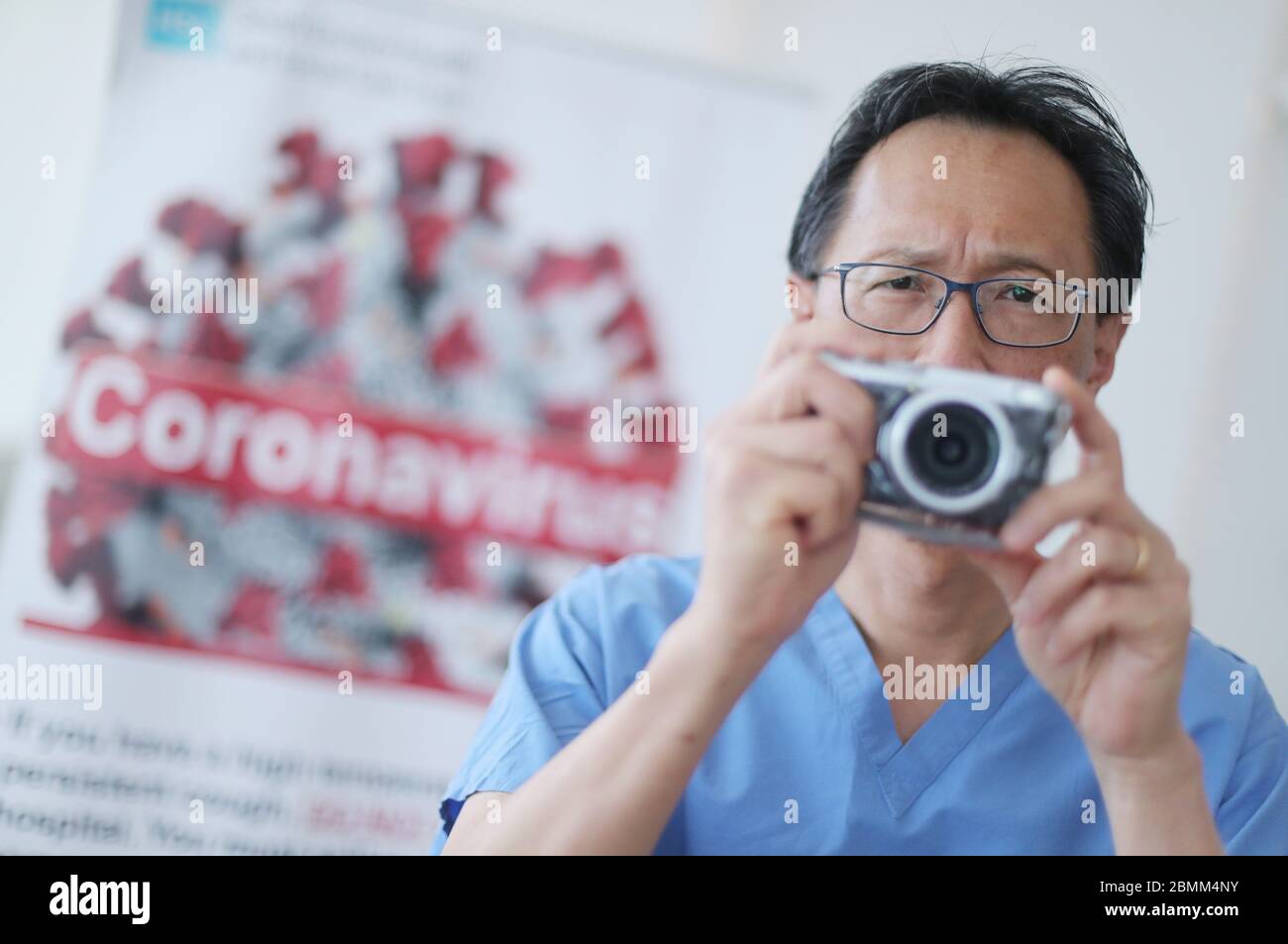 Dr Tuck Goh who has been documenting the Coronavirus pandemic at the ...
