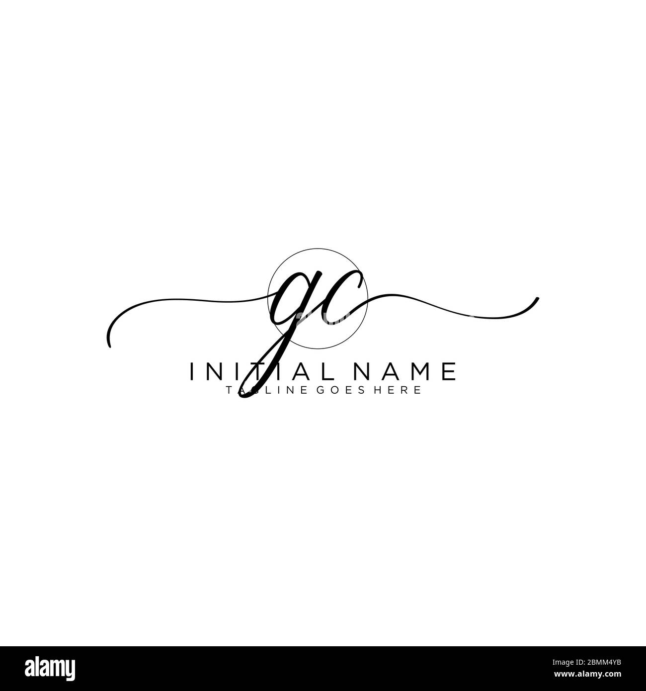 Letter gc logo Black and White Stock Photos & Images - Alamy