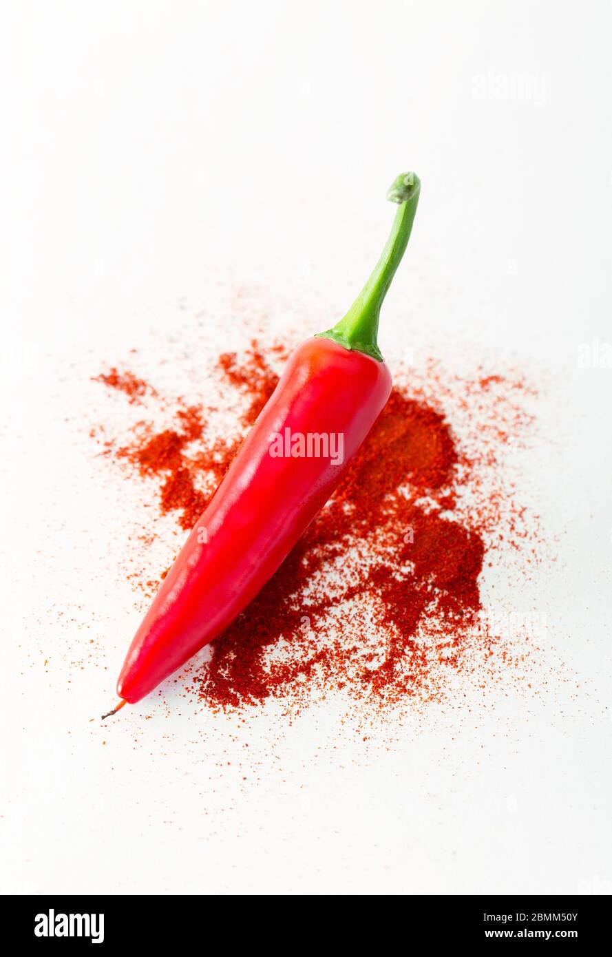 Chilli pepper powder hi-res stock photography and images - Alamy